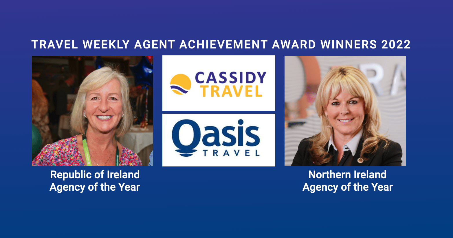 Cassidy Travel and Oasis Travel Win | ittn.ie