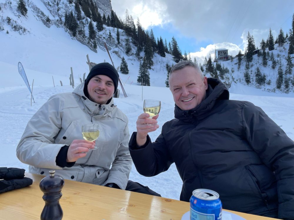 Join Ed Finn for a Touch of Swiss Bliss on Virgin Media 3 this ...