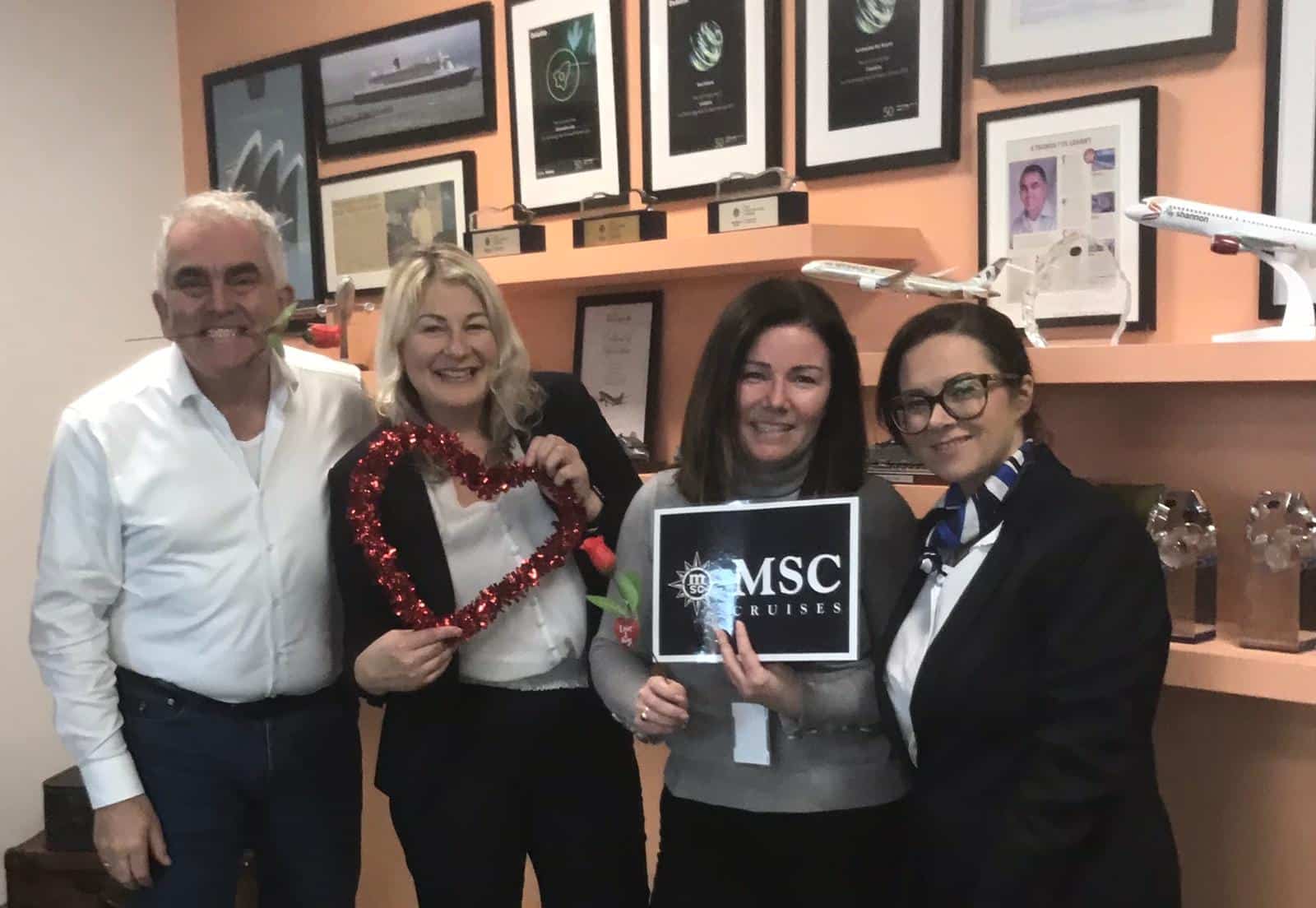 MSC Cruises Share the Love on Valentine’s Day | ittn.ie