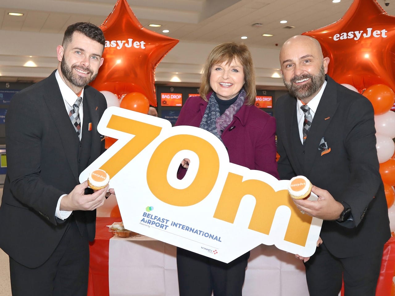 EasyJet Celebrates 70 Million Passengers at Belfast International ...