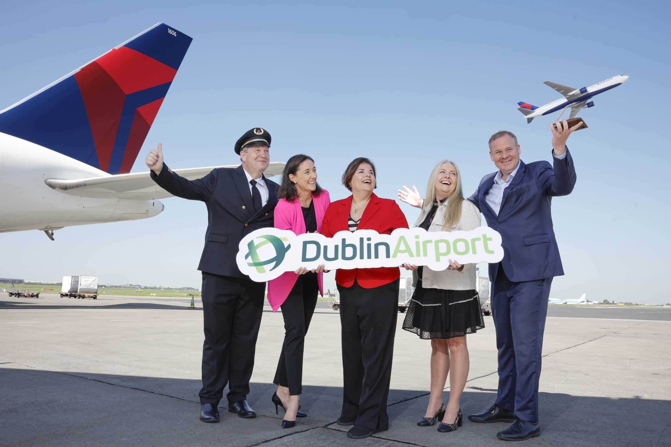 Dublin Airport Formally Welcomes Start of Delta Air Lines’ Dublin to ...