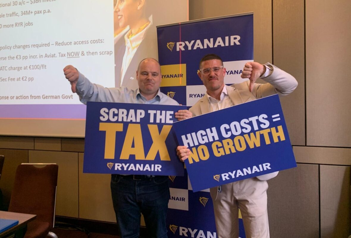 Ryanair Cuts 800,000 Seats and 24 Routes from Germany Operations | ittn.ie