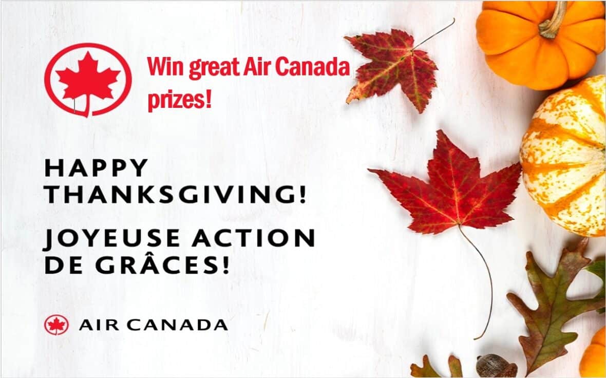Celebrate Canadian Thanksgiving and Win Great Air Canada Prizes! | ittn.ie
