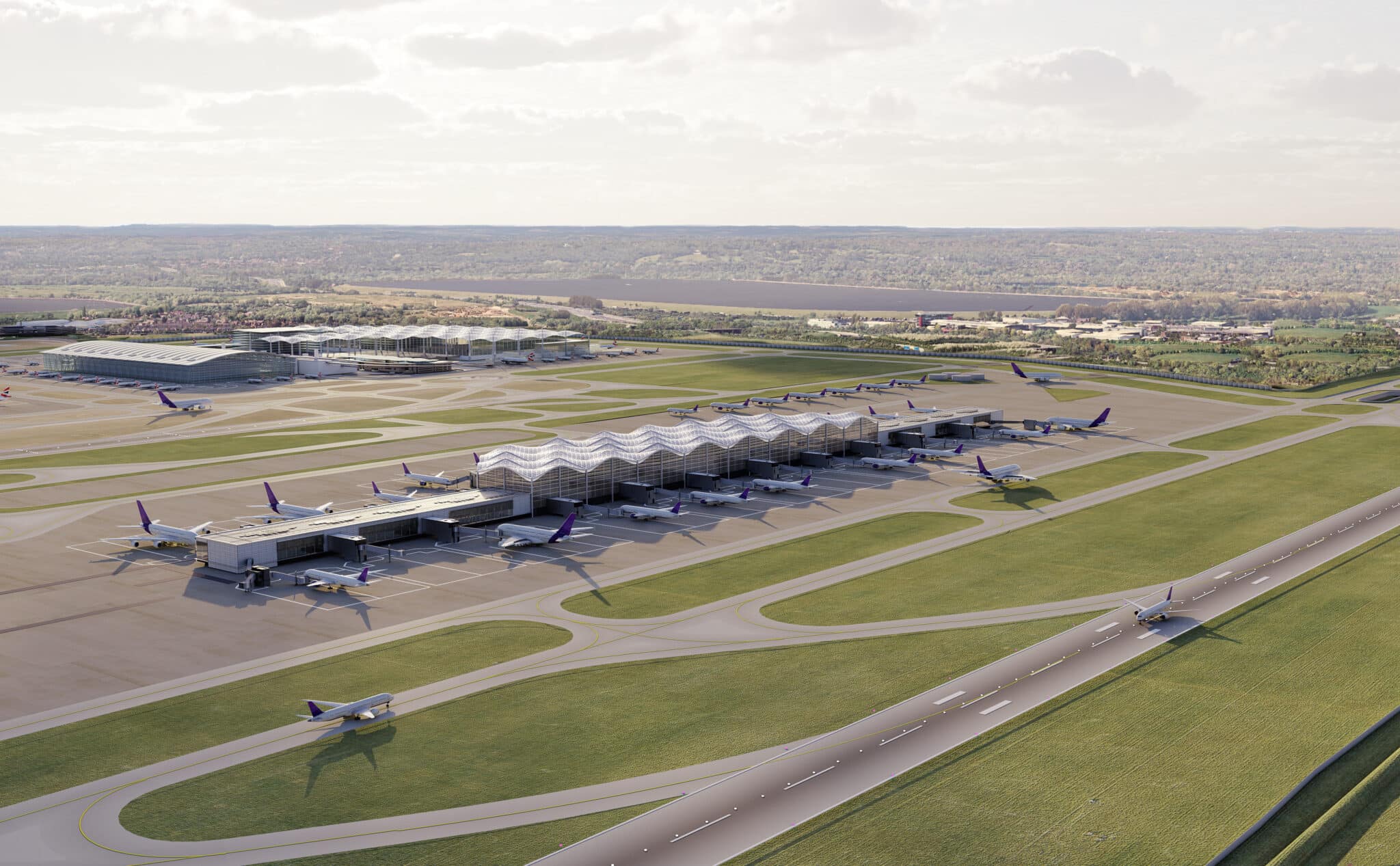 Heathrow Greenlights Work on Third Runway Planning Application as ...